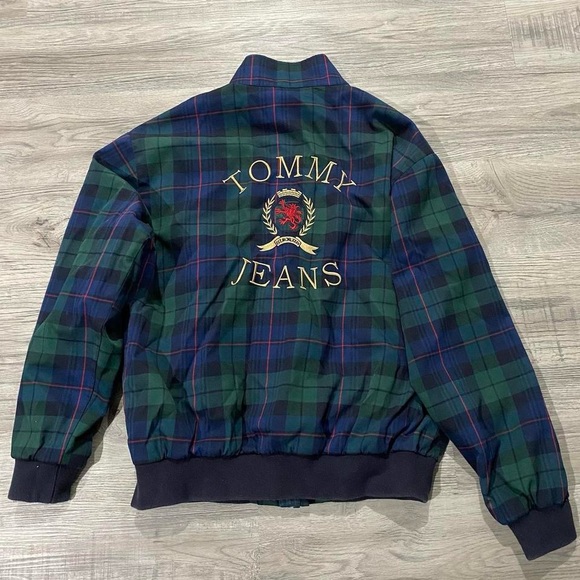 Tommy Hilfiger | Jackets & Coats | Tommy Hilfiger Jeans Big Crest Logo ...